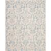 Nourison Jubilant Ivory/Blue 7 ft. x 10 ft. Damask Transitional Area ...