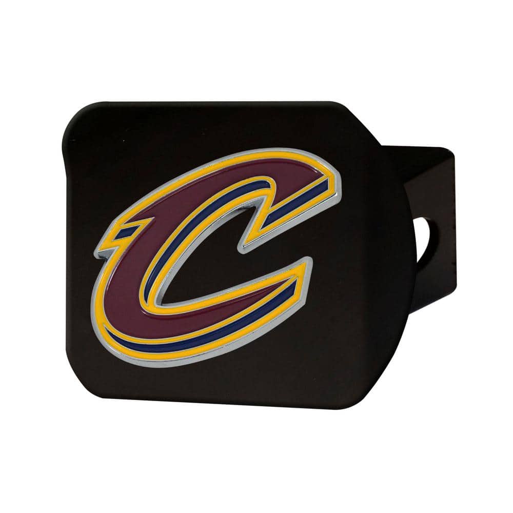 FANMATS NBA Cleveland Cavaliers Color Emblem on Black Hitch Cover 22724 ...