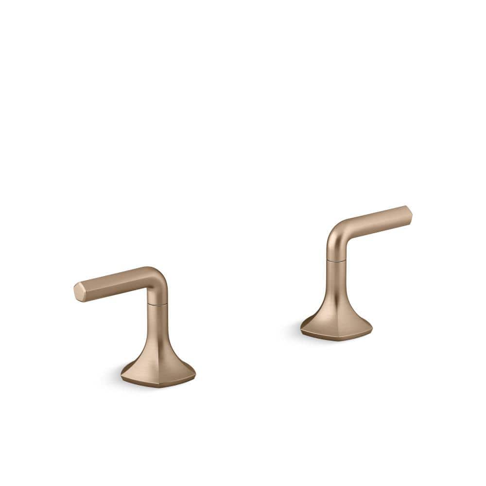 KOHLER Occasion Deck-Mount Bath Faucet Handles with Lever Design in ...