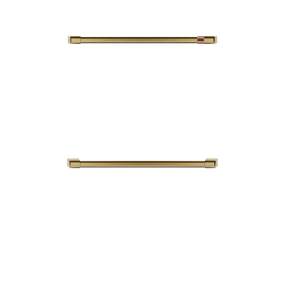 Cafe Double Wall Oven Handle Kit in Brushed Brass CXWD0H0PMCG - The ...