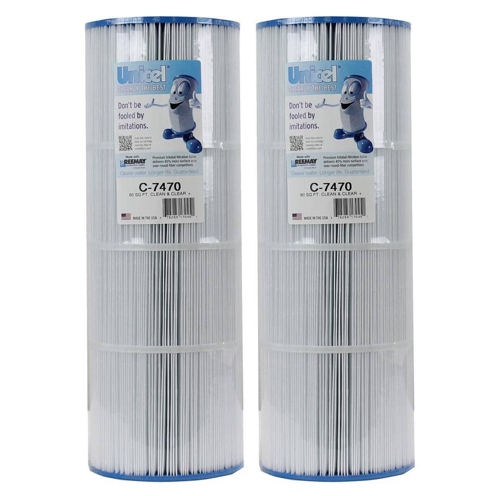 Unicel 7 in. Dia Replacement Swimming Pool Filters FC1976 PCC80 Pentair ...
