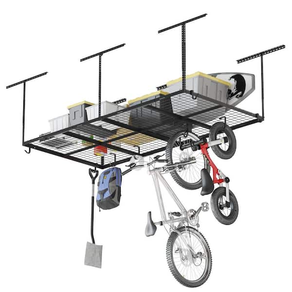 FLEXIMOUNTS OHK Series 48 in. W x 96 in. D x 22-40 in. H Black Ceiling ...