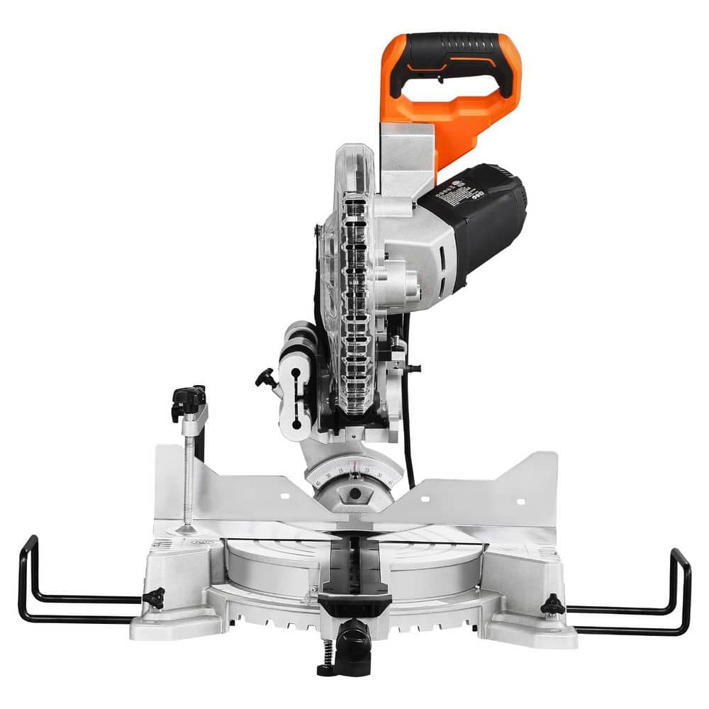 SKYSHALO Sliding Compound Miter Saw, 10-In. Blade, 15 Amp Motor, 60 ...