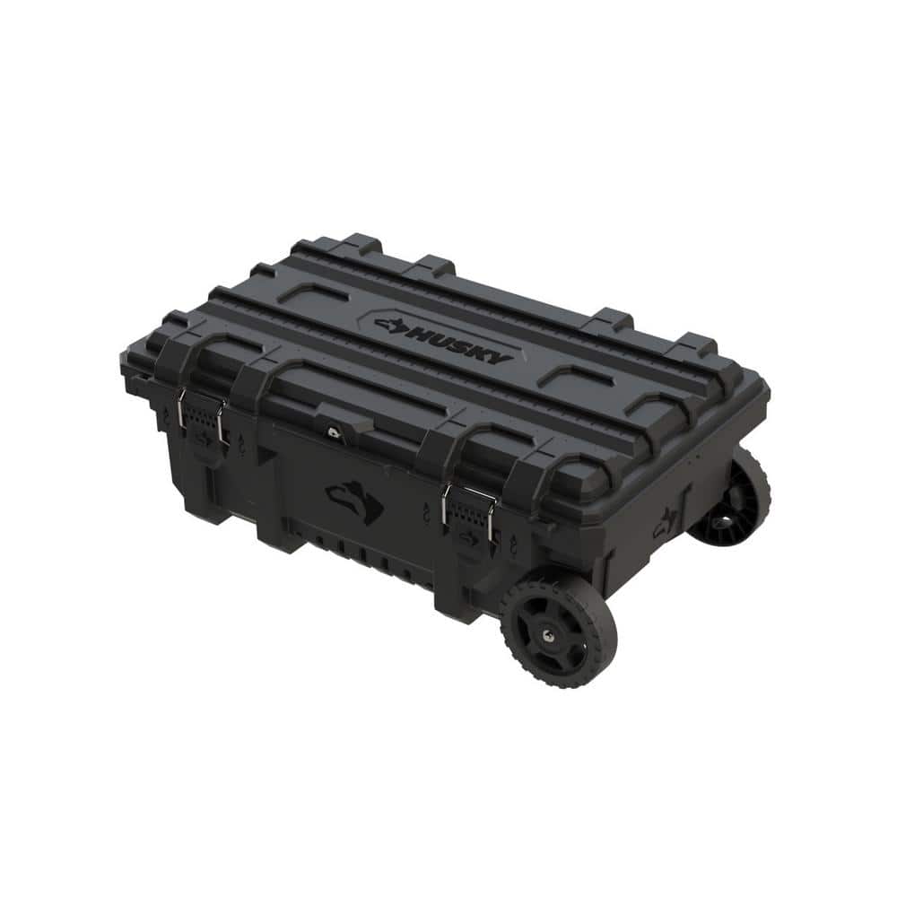 Reviews for Husky 23 in. Black Heavy Duty Medium Rolling Toolbox with ...