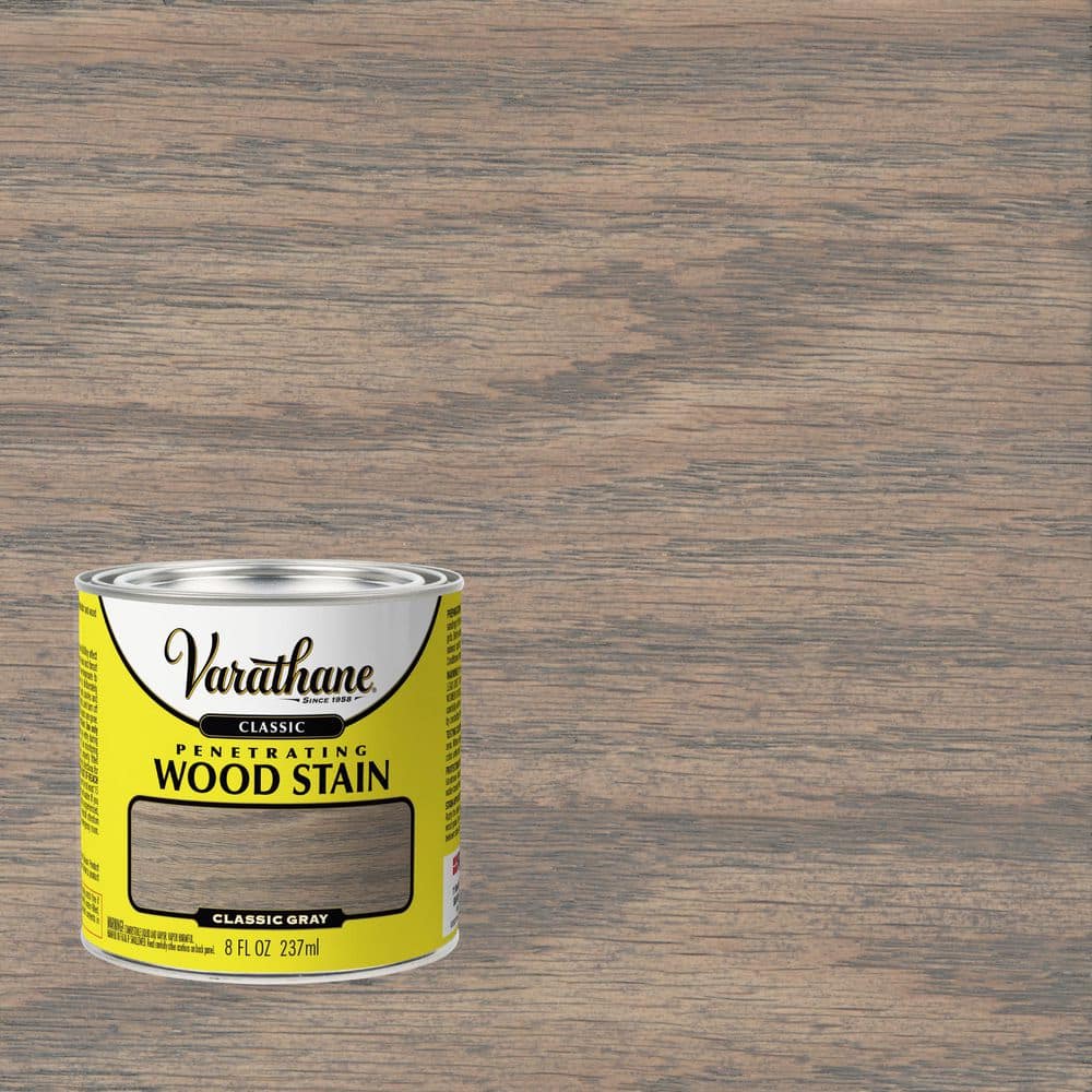 Varathane 8 oz. Gray Classic Wood Interior Stain Classic 339741 - The ...