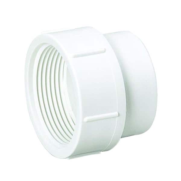 Mueller Streamline 6 in. PVC DWV Spigot x Female Thread Coupling 06148H ...