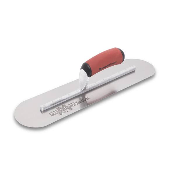MARSHALLTOWN 18 in. x 5 in. Pool Trowel - DuraSoft Handle SP815SD - The ...