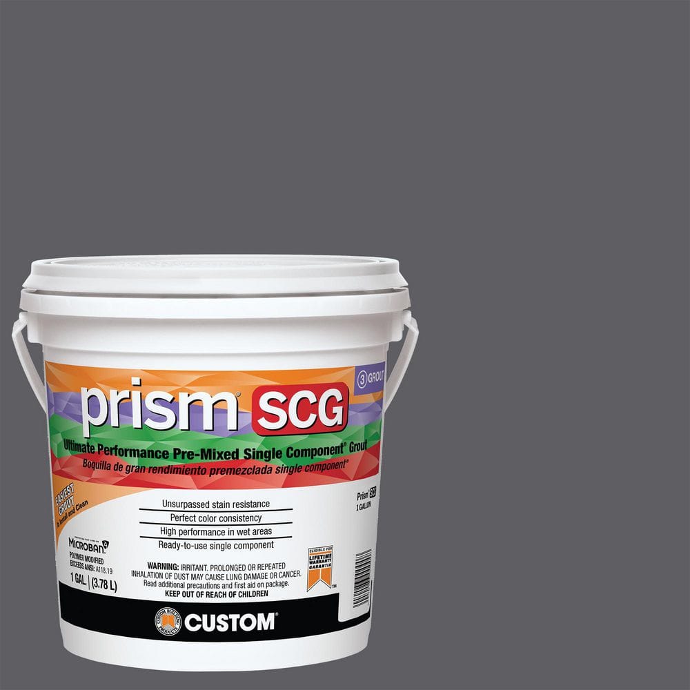 Reviews for Custom Building Products Prism SCG #370 Dove Gray 1 Gal ...