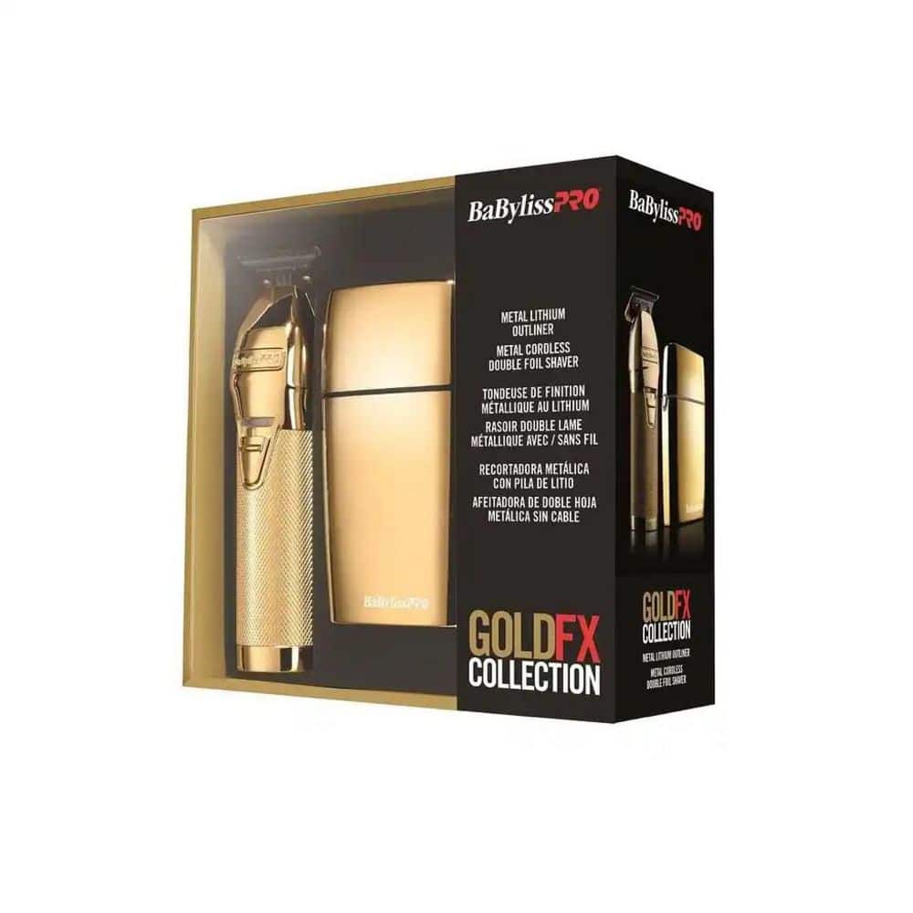 Conair BaBylissPRO FXHOLPK2GN Goldfx Trimmer And Shaver Combo ...