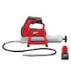 Milwaukee M12 12V Lithium-Ion Cordless Grease Gun with 2.0 Ah Compact ...