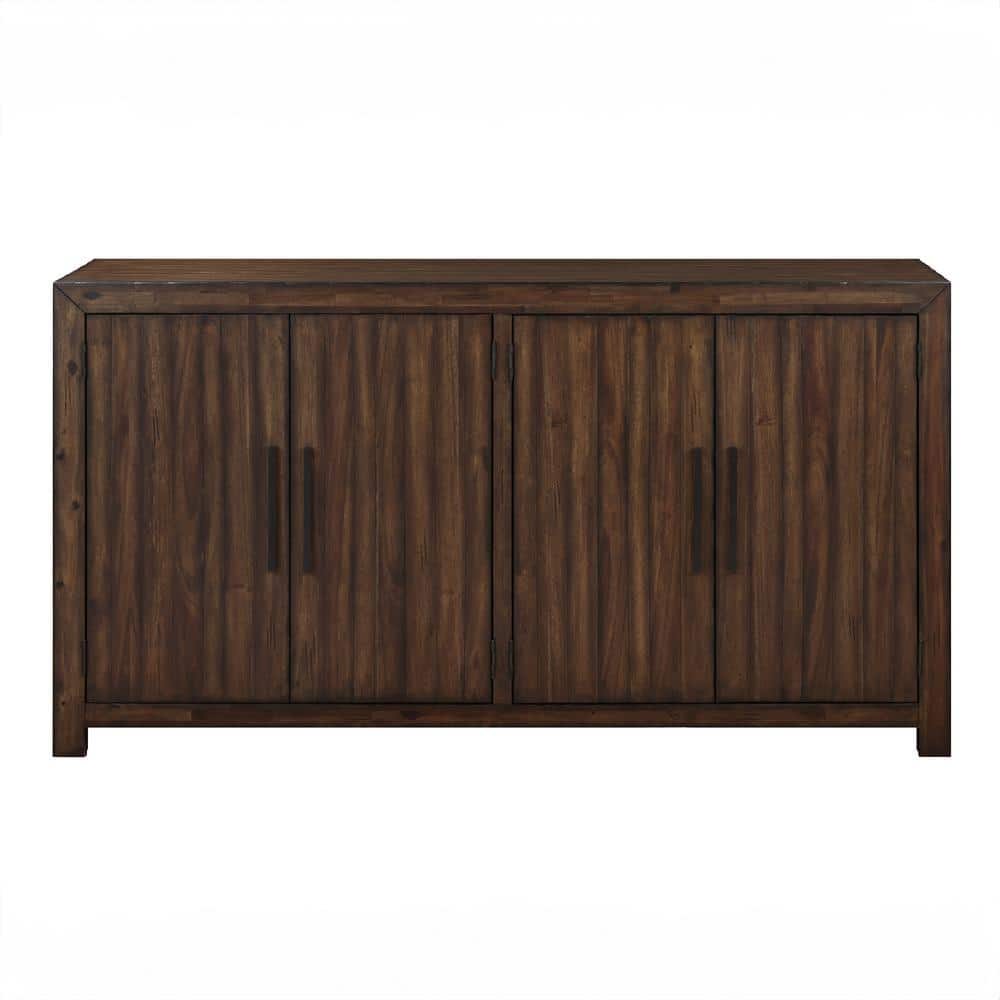 Steve Silver Auburn Dark Brown Wood Sideboard Server AUB500SV - The ...