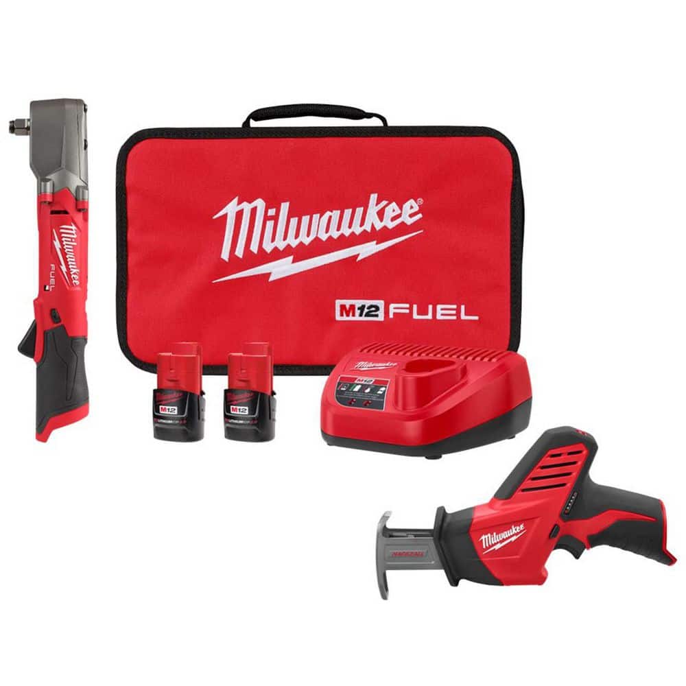 Reviews for Milwaukee M12 FUEL 12V Lithium-Ion Brushless Cordless 1/2 in. Right Angle Impact ...