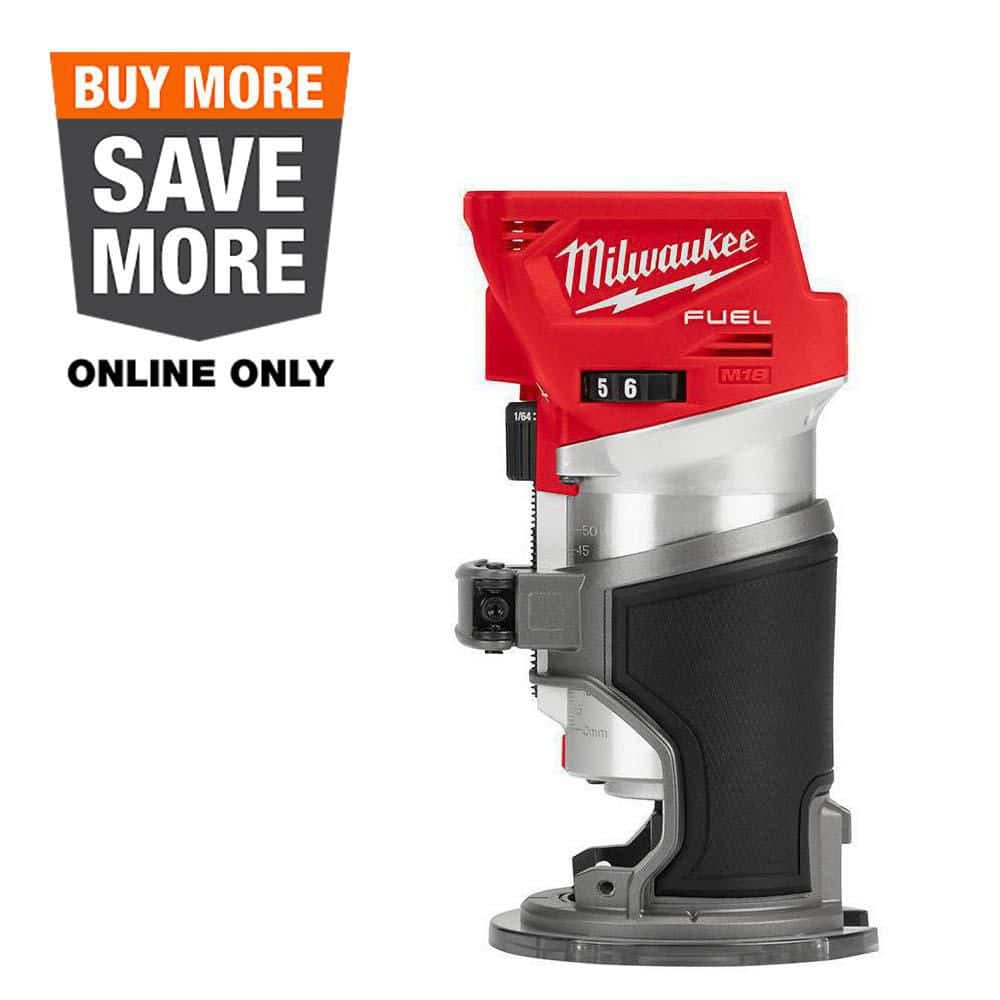 Milwaukee M18 FUEL 18V Lithium-Ion Brushless Cordless Compact Router ...