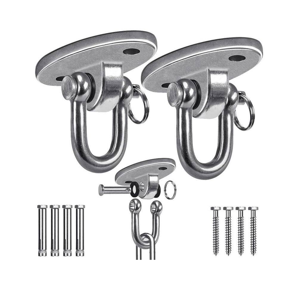 LUKVIZO Stainless Steel Swing Hangers with 2000 lb Capacity, Heavy Duty ...