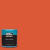 BEHR PREMIUM PLUS 1 qt. #P190-7 Inferno Satin Enamel Exterior Paint ...