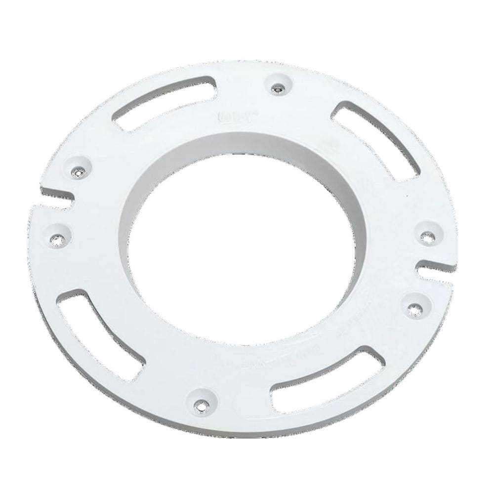 Everbilt 1/4 in. PVC Toilet Flange Spacer 105001PVC - The Home Depot