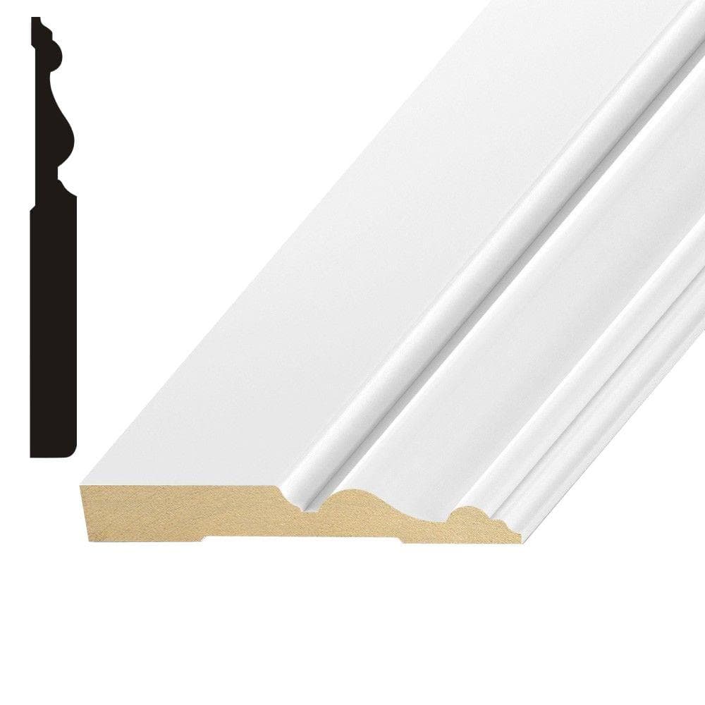 Kelleher Imperial 5/8 in. x 6 in. MDF Base Moulding MDF24A - The Home Depot