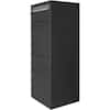BARSKA MPB-700 Black Ground Mount Locking Mailbox and Parcel Box ...