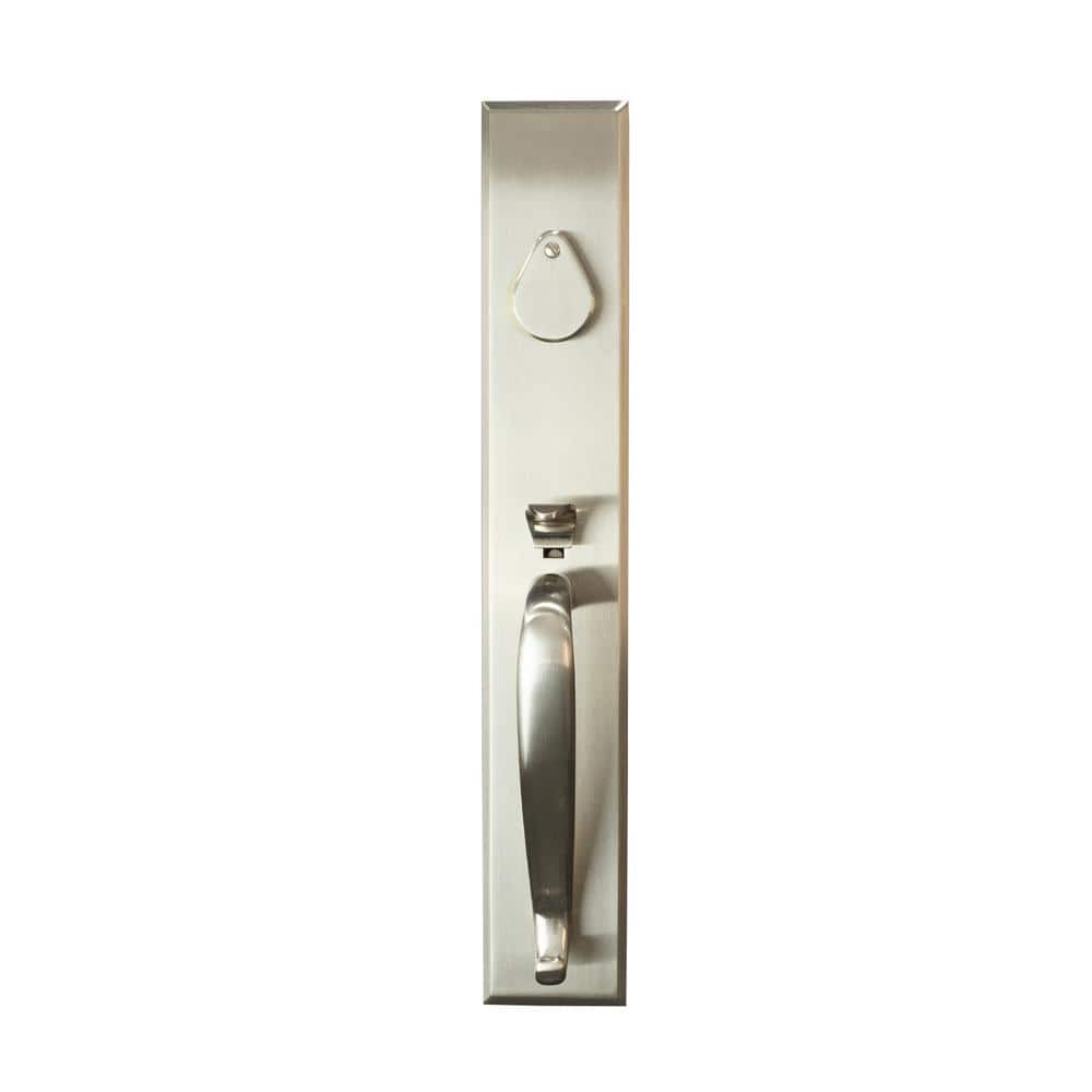 DELANEY HARDWARE Bravura 980 Satin Nickel Charleston Left Handed Door ...