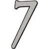 Everbilt 4 in. Plastic Reflective Nail-On House Number 7 30576 - The ...