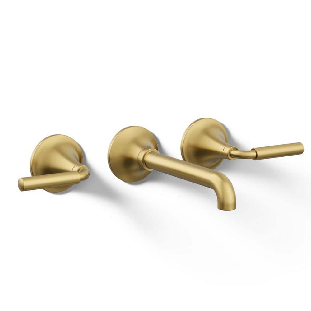 KOHLER Tone Wall-Mount 2 Handle Bathroom Sink Faucet Trim Kit in ...