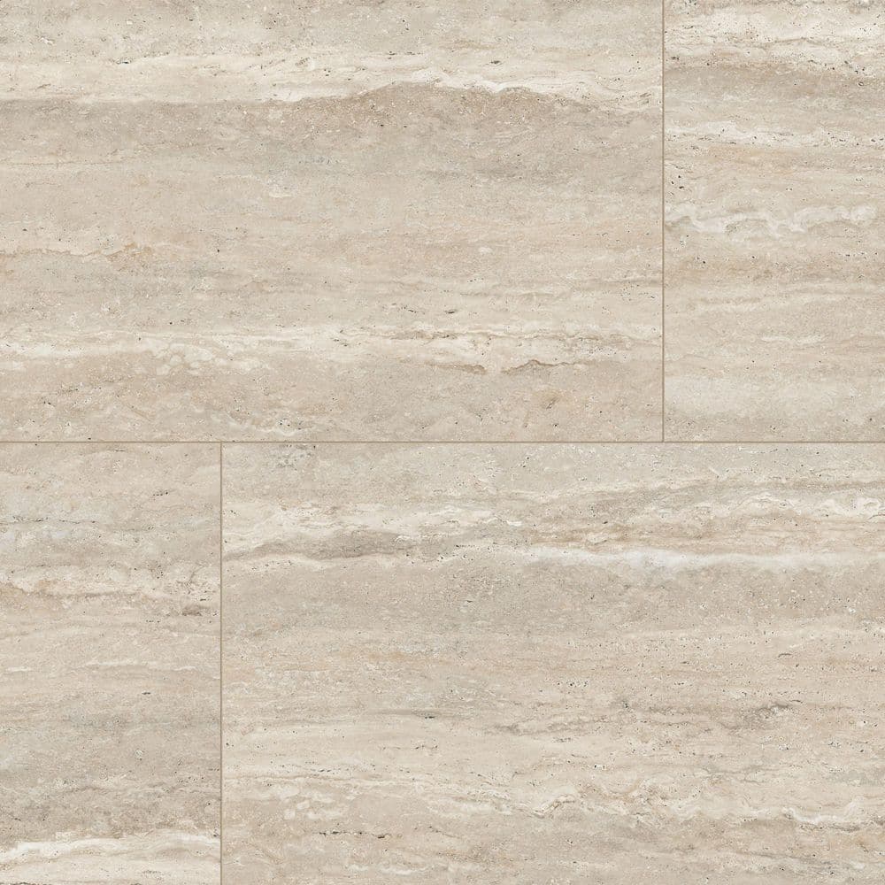 Reviews for Giorbello American Travertine Beige 24 in. x 48 in. Matte ...