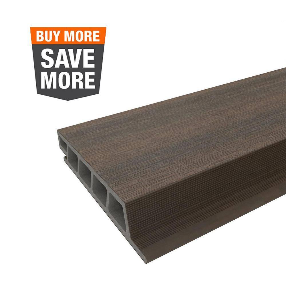 NewTechWood Shadowline All Weather System 6.7 in. x 96 in. Composite ...