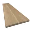 Swaner Hardwood 1 in. x 11-1/2 in. x 36 in. White Oak Stair Tread Board ...