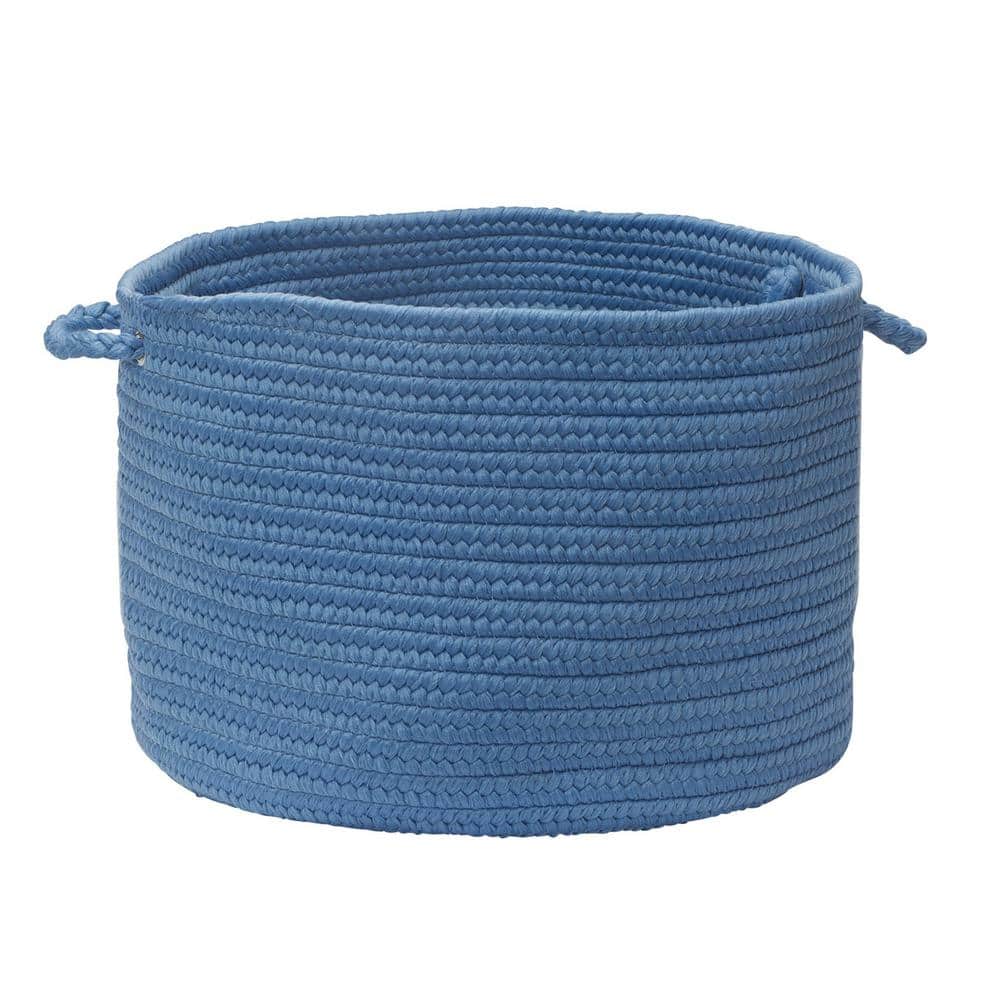 Colonial Mills Boca Raton Blue Ice Round 18"x18"x12" Basket ...