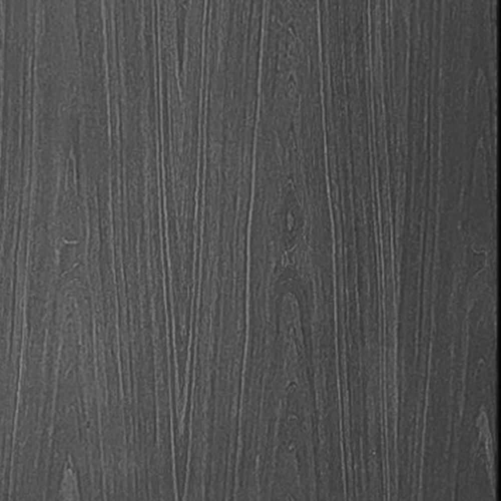CALHOME 1/4 in. x 12 in. x 1 ft. Square Edge Black Finished Veneer MDF ...