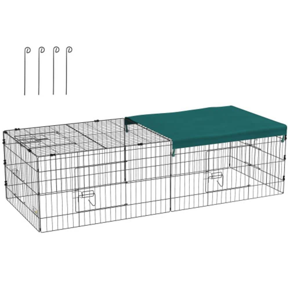73 Inch Small Animal Fence, Pet Fence Yard Fence, Covered, Can Be Used ...