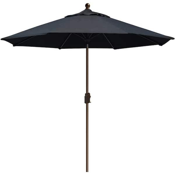 eliteShade Elite Shade 9 ft. Aluminum Market Patio Umbrella with Push ...
