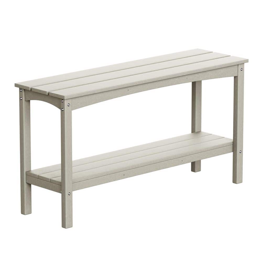 WESTIN OUTDOOR Laguna Outdoor Patio Bar Console Table with Storage ...