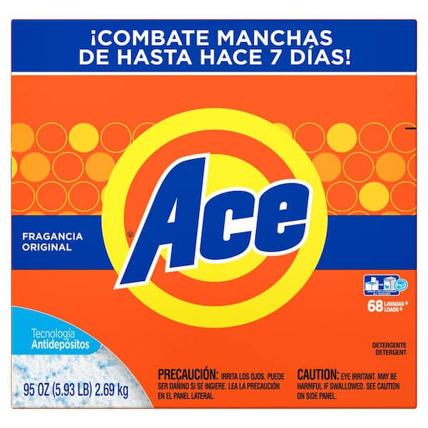 Ace Ultra 95 oz. Original Scent Powder Laundry Detergent (68 Loads ...