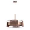 CRAFTMADE Kensey 60-Watt 6-Light Satin Brass Finish Dining/Kitchen ...