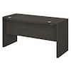 Bush Furniture Echo 60 in. Bow Front Charcoal Maple Desk KI60305-03 ...