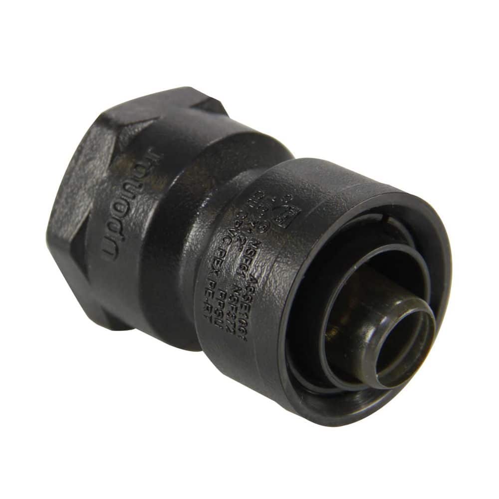 Uponor TotalFit 1/2 in. Push-to-Connect x 1/2 in. NPT Engineered ...