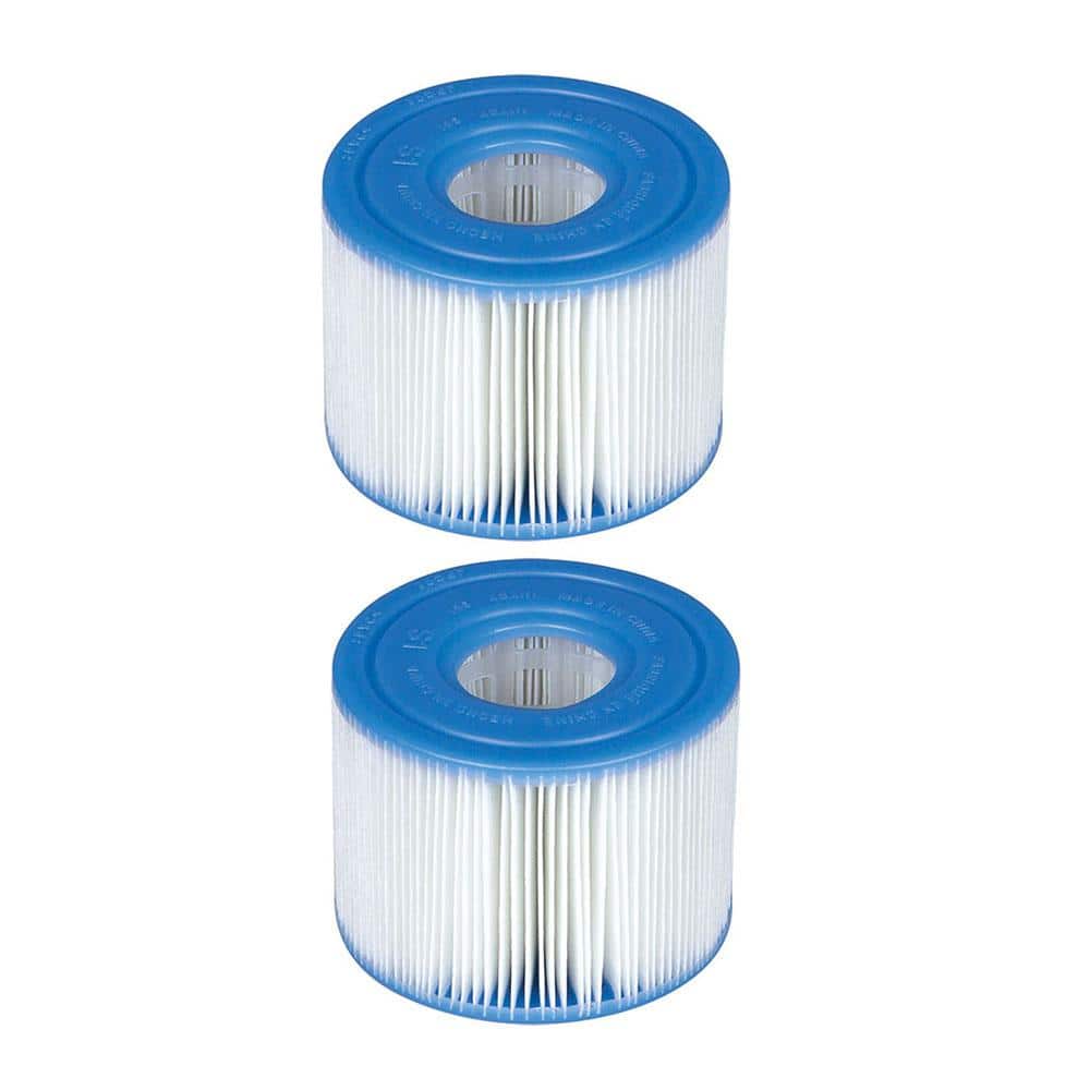 Intex 4.25 in. x 2.8 in. Type S1 Easy Set Pool Filter Replacement ...