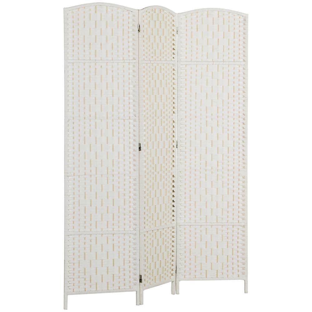 Reviews for HOMCOM 70.9 in. Room Divider, 3-Panels Folding Privacy ...