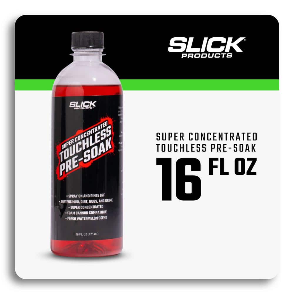 SLICK PRODUCTS 16 oz. Super Concentrated Touchless Pre-Soak SP-SCTP-16 ...