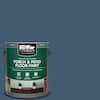 BEHR PREMIUM 1 gal. #S500-7 Infinite Deep Sea Low-Lustre Enamel ...