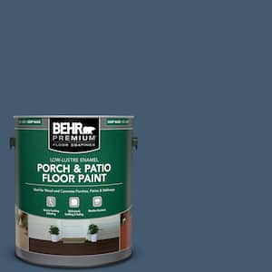 BEHR PREMIUM 1 gal. #S500-7 Infinite Deep Sea Low-Lustre Enamel ...