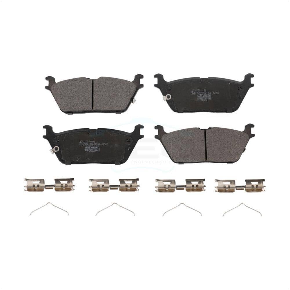 TEC Ceramic Disc Brake Pads For Ram 1500 Jeep Wagoneer Grand TEC-2169 ...