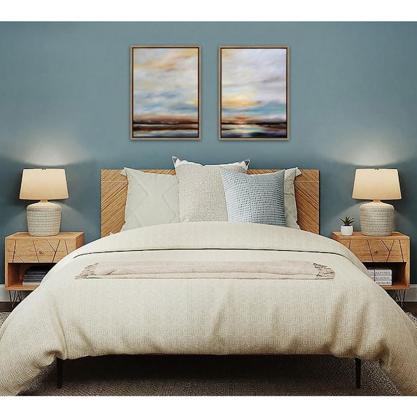 Kate and Laurel Sylvie "Carolina Sunset Diptych" by Mary Sparrow 2 ...