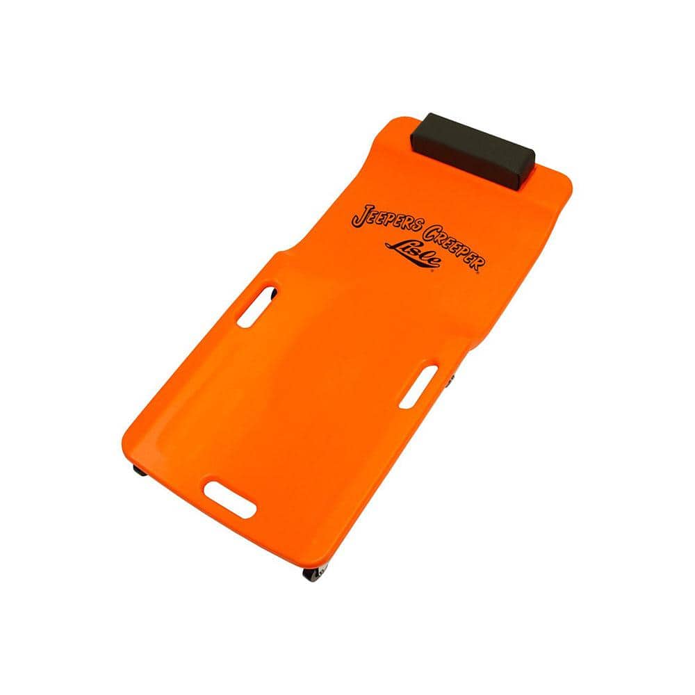 Lisle Low Profile Orange Plastic Creeper LIS93202 - The Home Depot