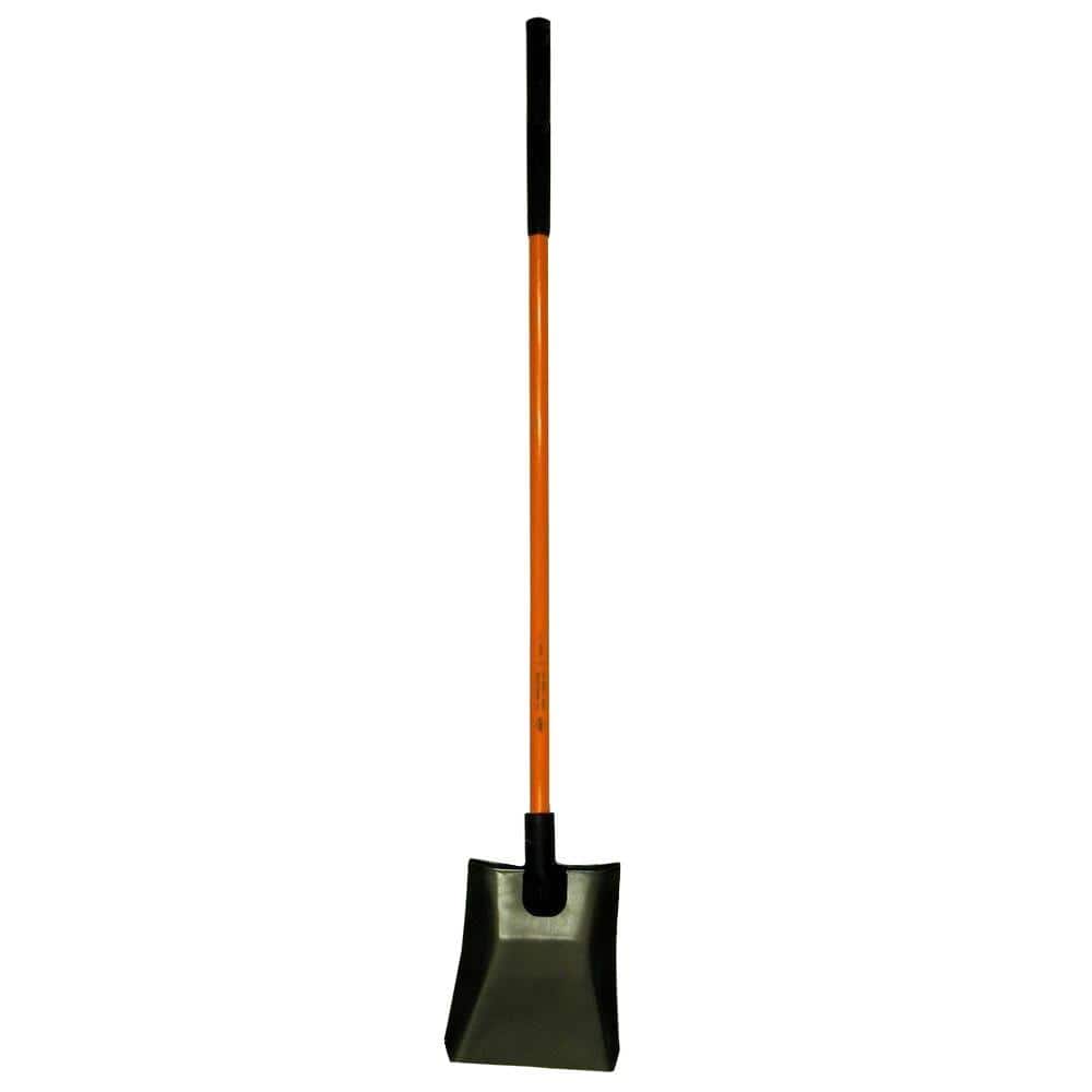 Nupla 48 in. Certified Non-Conductive Square Point Shovel with ...