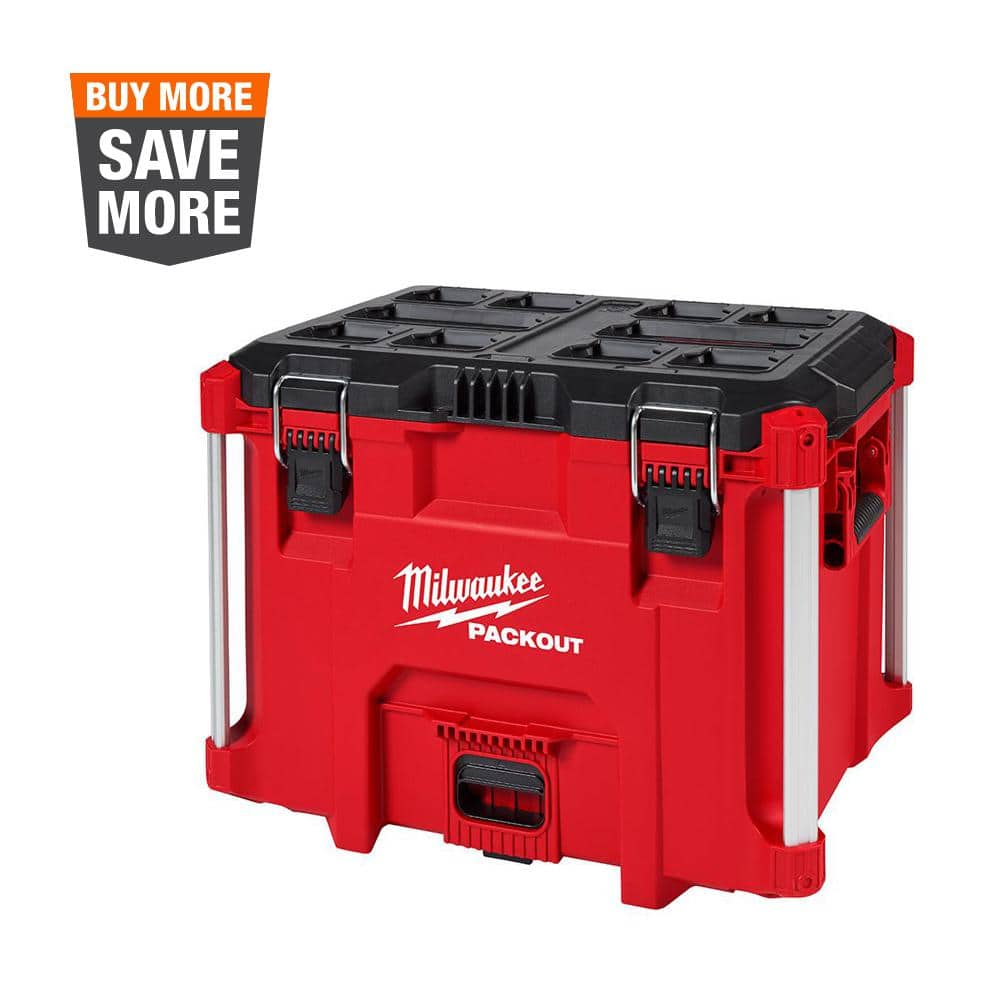 Milwaukee PACKOUT 22 in. Modular XL Tool Box 48-22-8429 - The Home Depot
