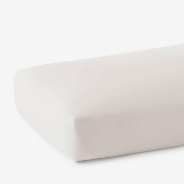 The Company Store Company Cotton Garment Wash Buff Cotton Percale Twin ...