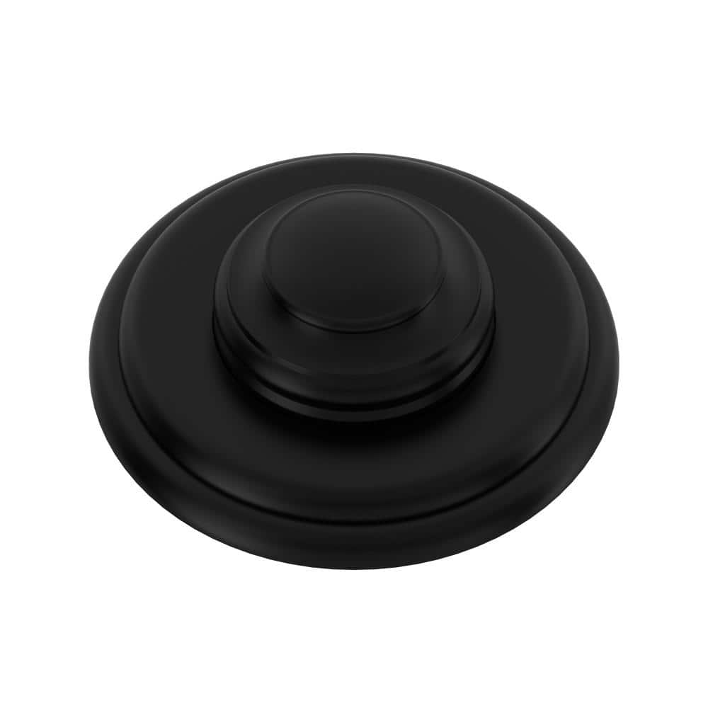 ROHL Garbage Disposal Air Switch in Matte Black AS525MB - The Home Depot