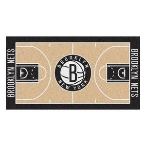 FANMATS NBA Los Angeles Lakers 3 ft. x 5 ft. Large Court Runner Rug 9298